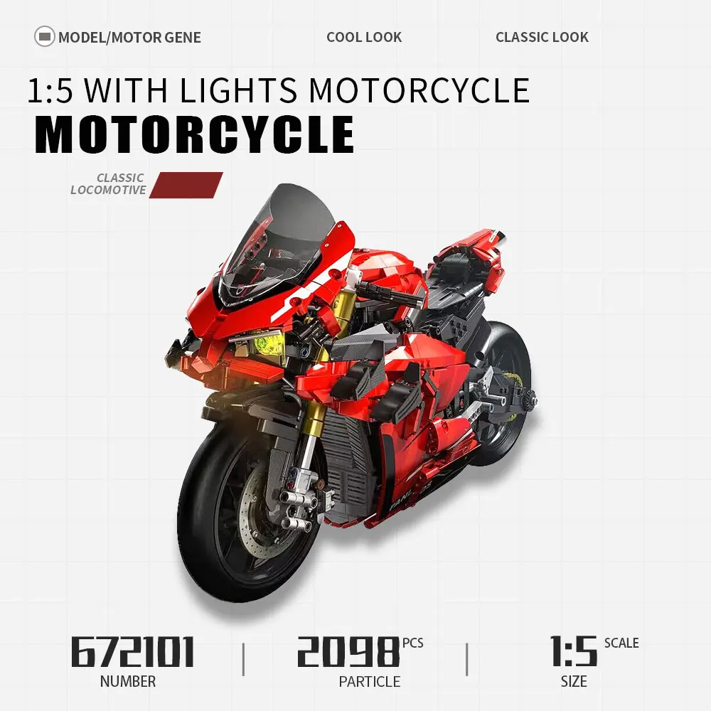 Technical-1-5-with-Lights-Motorcycle-Motorbike-Locomotive-672101-Moc ...