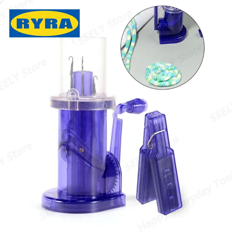 Embellish-knitting-Machine-Hand-Knit-Loom-Rope-Thread-Weave-Tool-Spool ...
