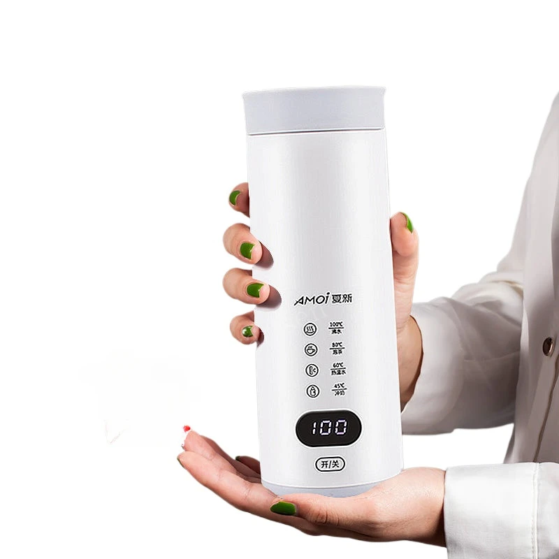 400ml-Smart-Electric-Hot-Water-Cup-Portable-Travel-Heating-Cup-Office ...