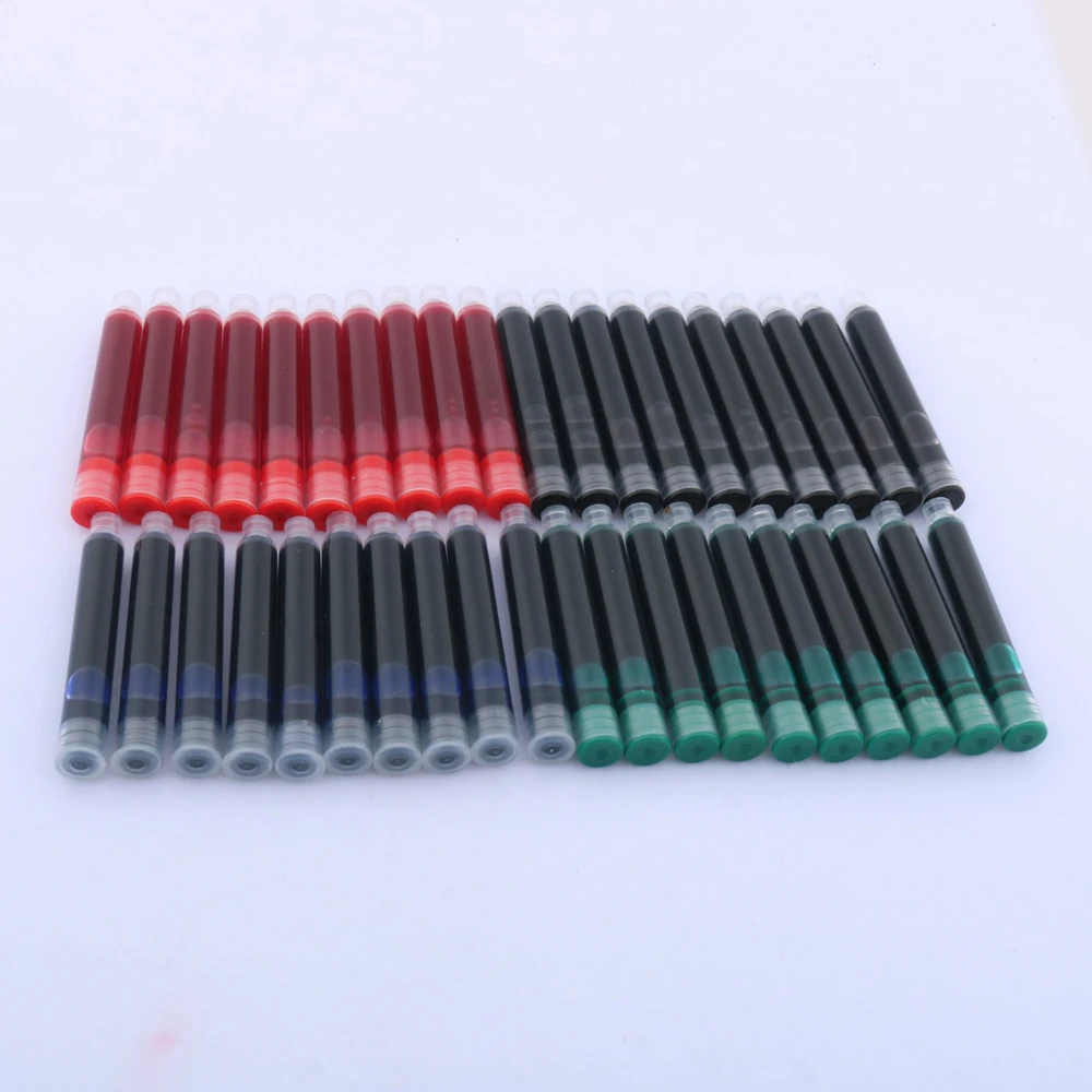 25pcs-Universal-Fountain-Pen-Ink-Cartridges-Pen-ink-Refill-Color-2-6mm ...