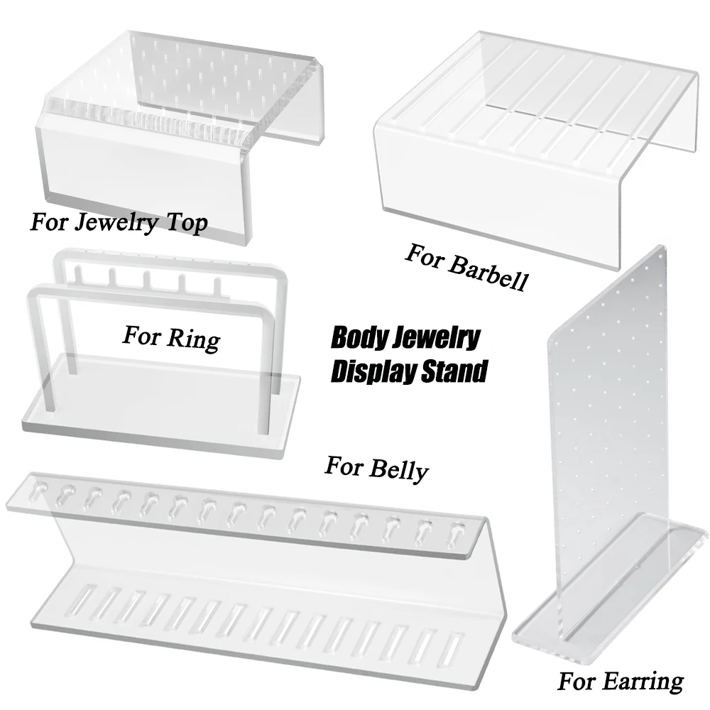 Body-Piercing-Jewelry-Display-Holder-Rack-Acrylic-Stand-Seller-Jewelry ...