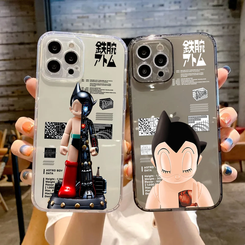 Astro Boy Cartoon Phone Case For iPhone 16 12 13 14 15 Pro Max Plus ...