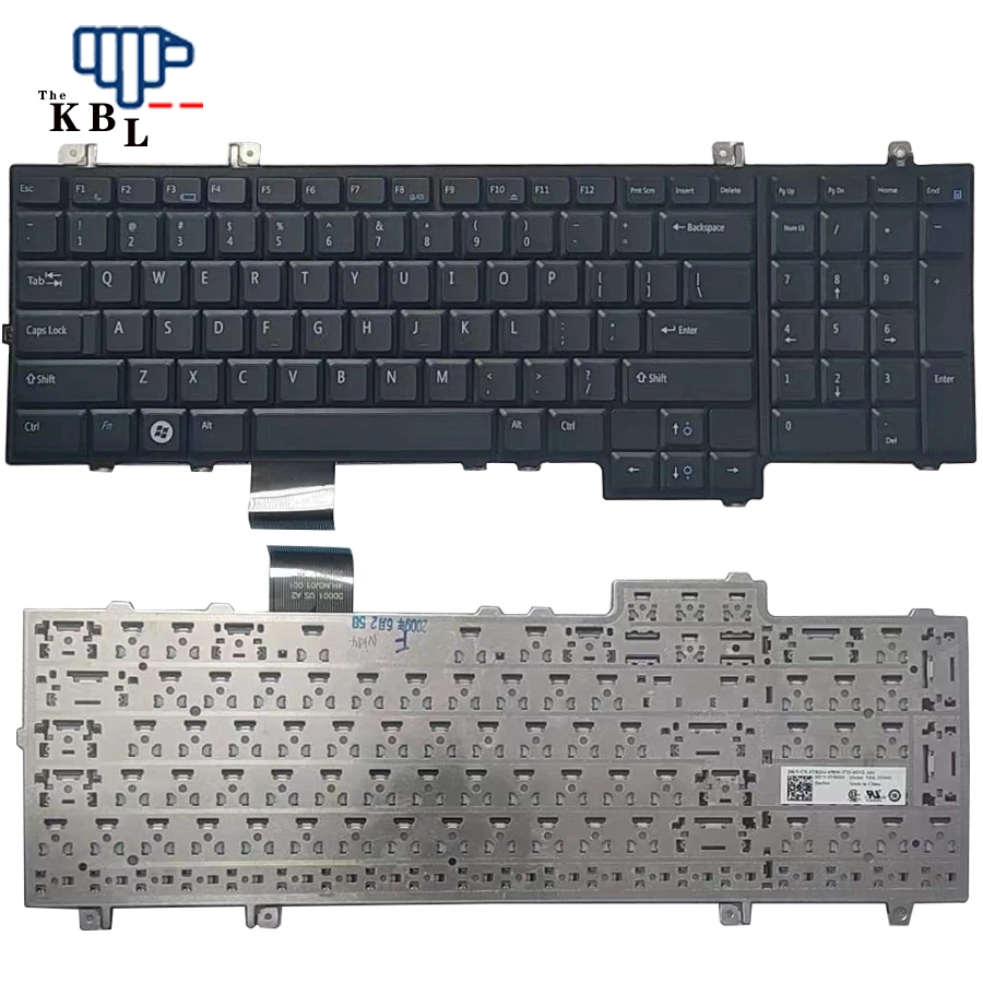 Original New US Language For Dell studio 1735 1736 1737 1749 1745 Black Laptop Keyboard NSK ...