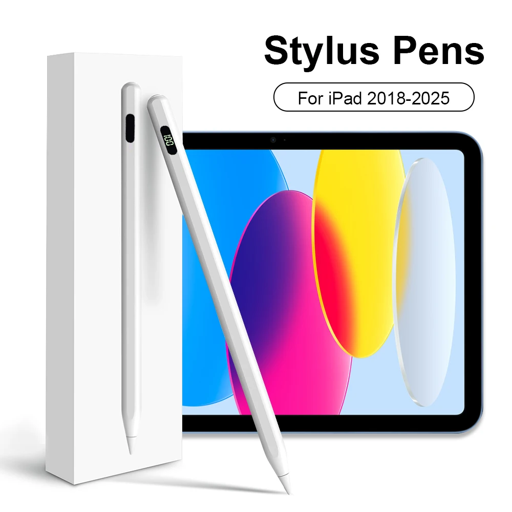 For Apple Pencil For Ipad A16 2025 10th Generation Stylus Pen Pro 13 M5 ...