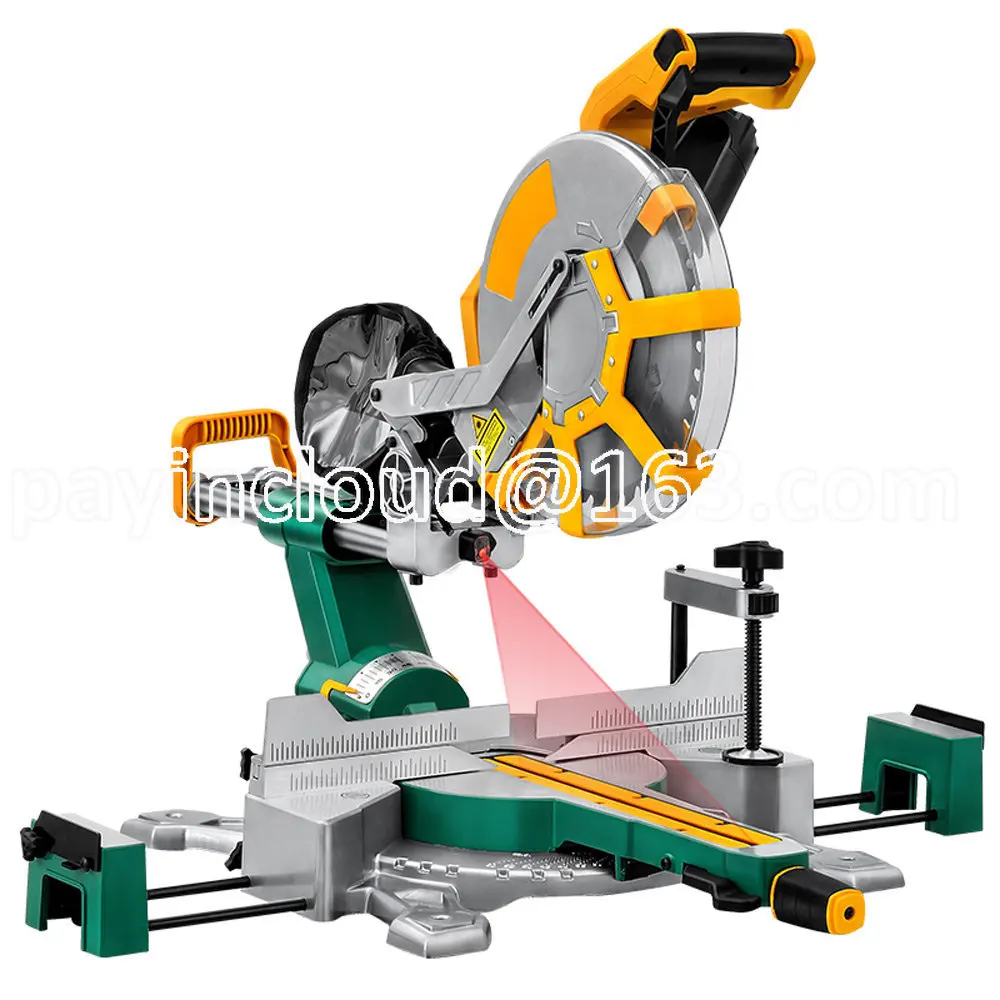 10" Sliding Compound Mitre Saw 220V Electric Circular Saw Woodworking ...