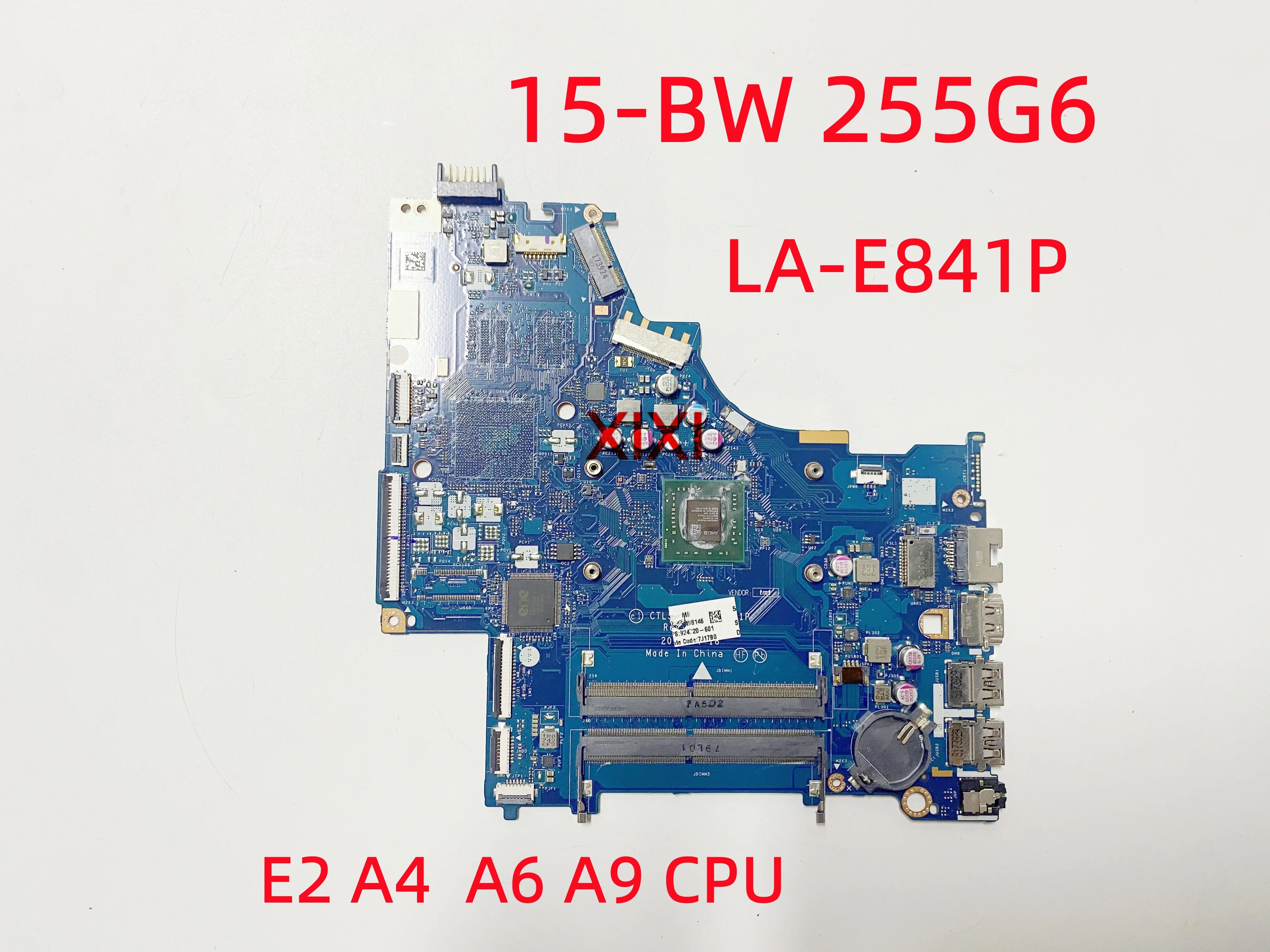 LA-E841P-For-HP-pavilion-15-BW-255G6-Laptop-Motherboard-With-E2-9000-A4 ...