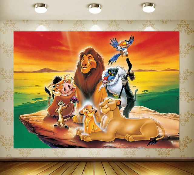 Fondo De Puesta De Sol Rey León