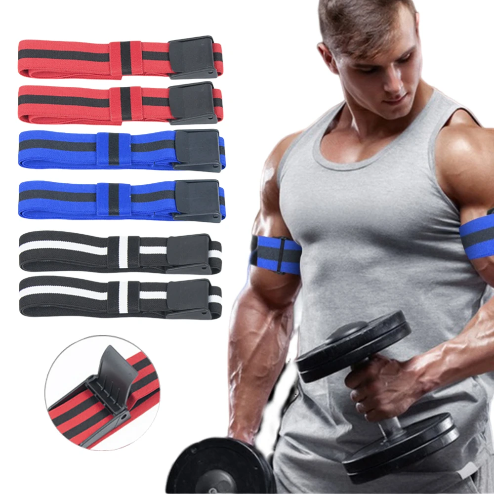 Blood Flow Restriction Band Bodybuilding Arm Leg Wraps Heavy Weight ...