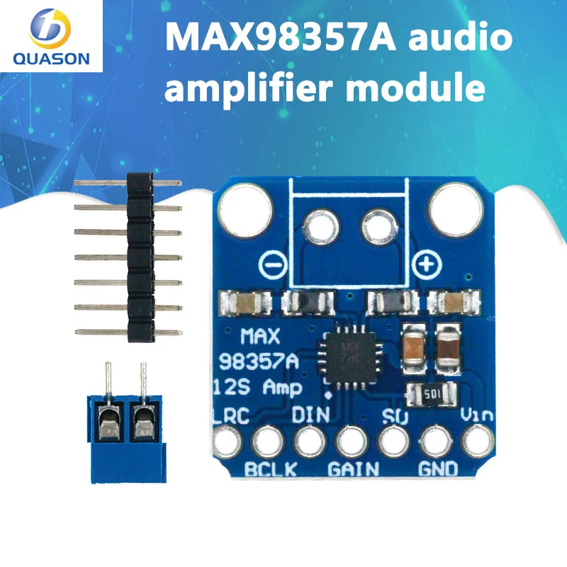 Decodificador-DAC-de-alta-qualidade-para-udio-amplificador-classe-D-Breakout-Interface-MAX98357 ...