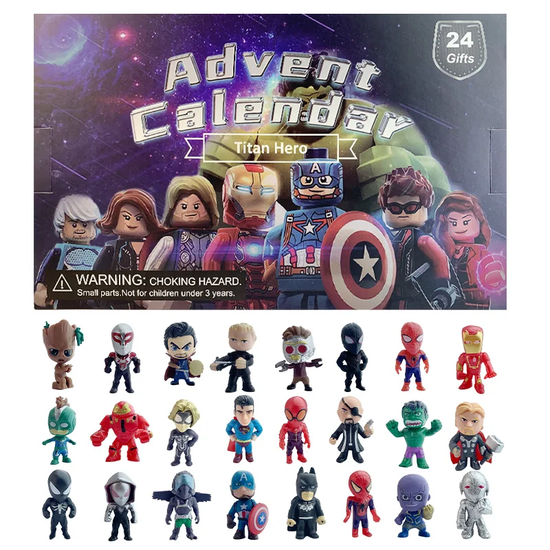 Marvel-Advent-Calendar-Mini-Figures-Avengers-Action-Figurine-Captain ...