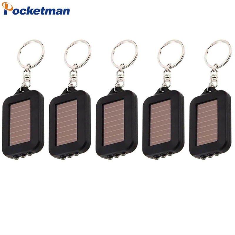 5-Pack-LED-Keychain-Flashlights-Pocket-Emergency-Lights-Solar-Charging ...