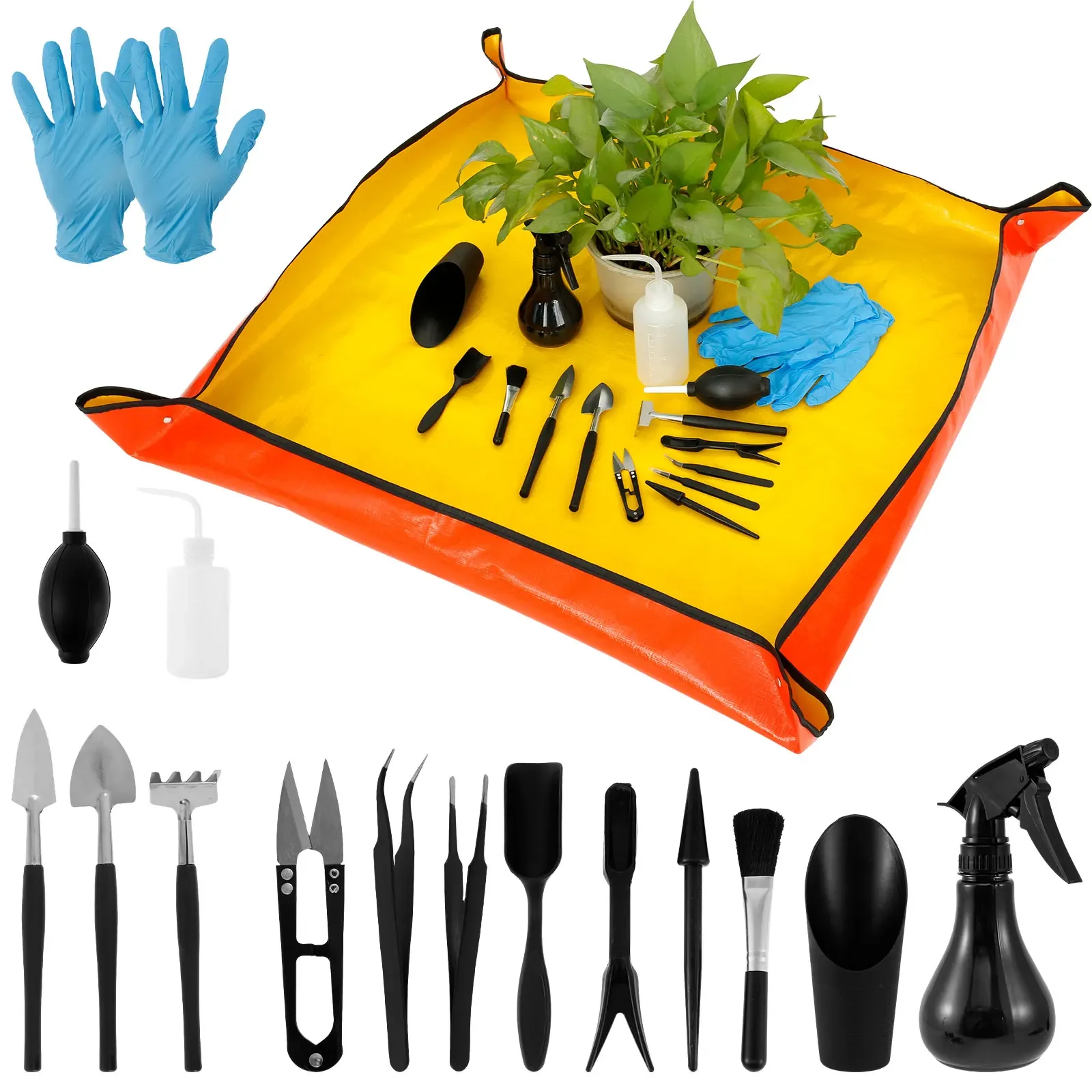 Mini Planter Kit with Repotting Mat – Gardening Galore