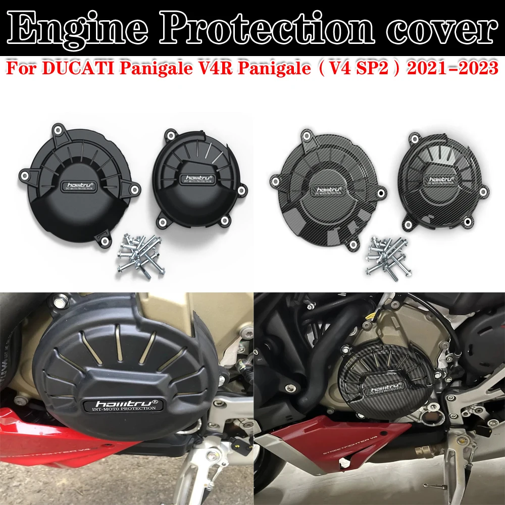 For-Ducati-PANIGALE-V4-R-2021-2023-Engine-Protective-Cover-Racing ...