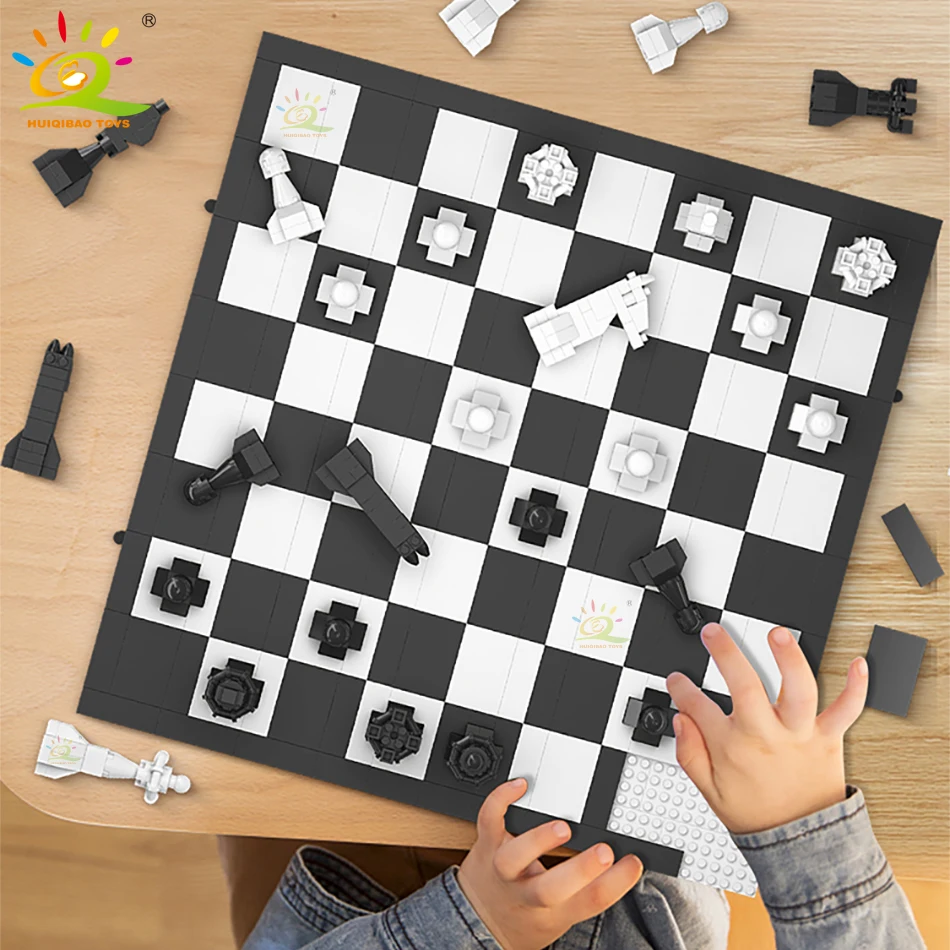 HUIQIBAO-MOC-Animalcraft-Flight-Chess-Table-Board-Game-Model-Mini ...