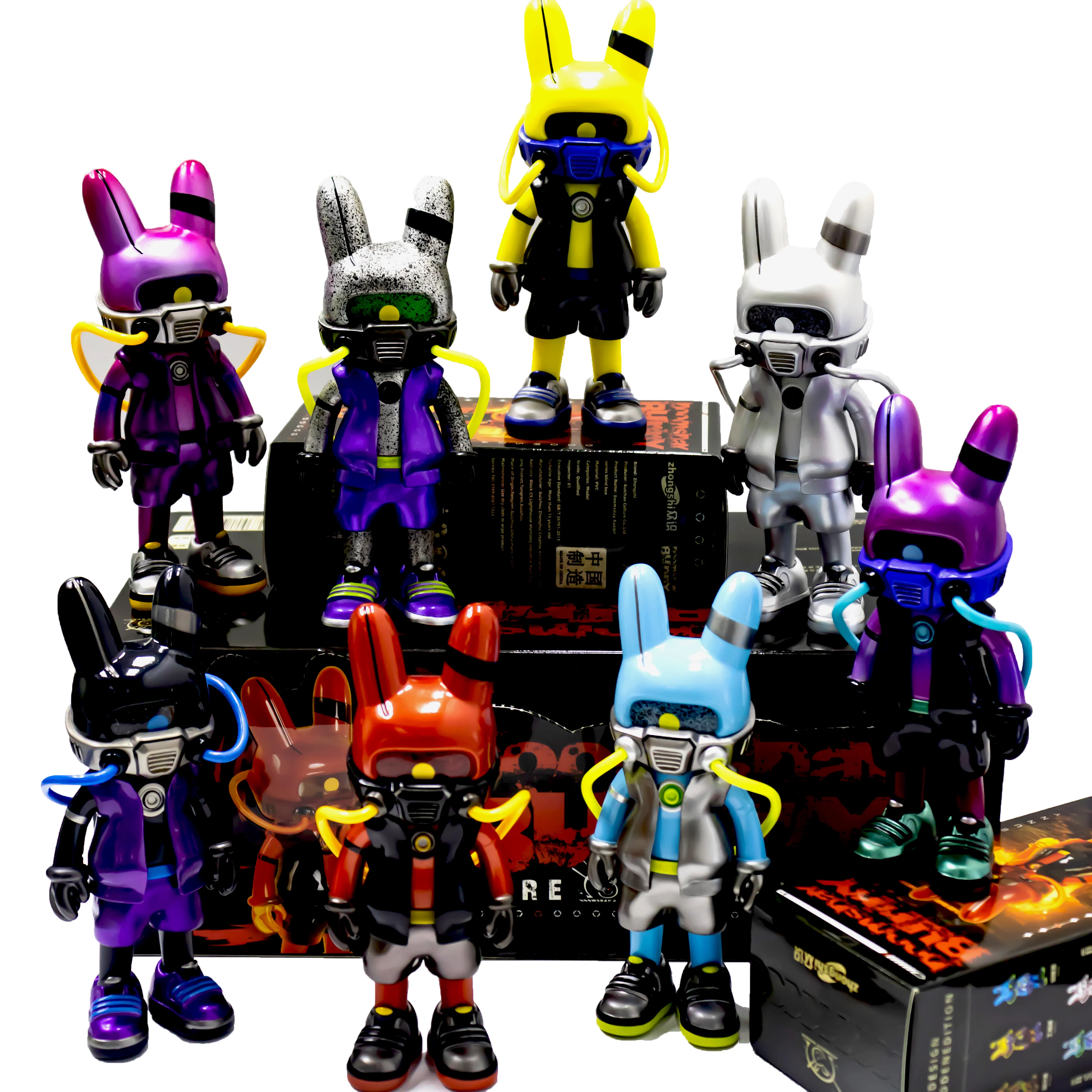 DOOMSDAY-RABBIT-Series-Blind-Box-Model-Tabletop-Decoration-Action ...