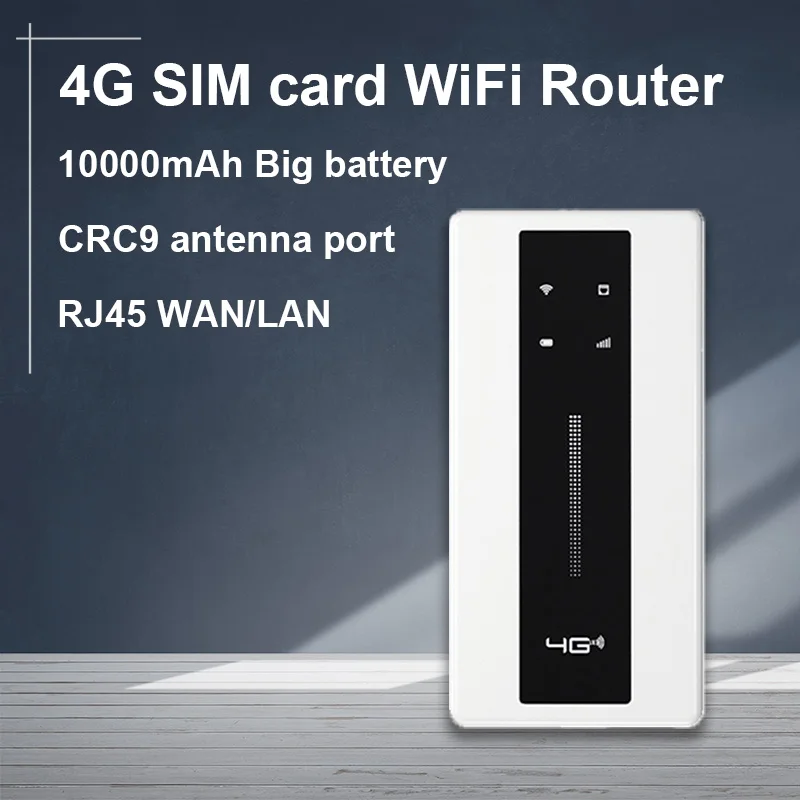 4G-SIM-card-wifi-router-10000mAh-Big-battery-lte-modem-travel-pocket ...