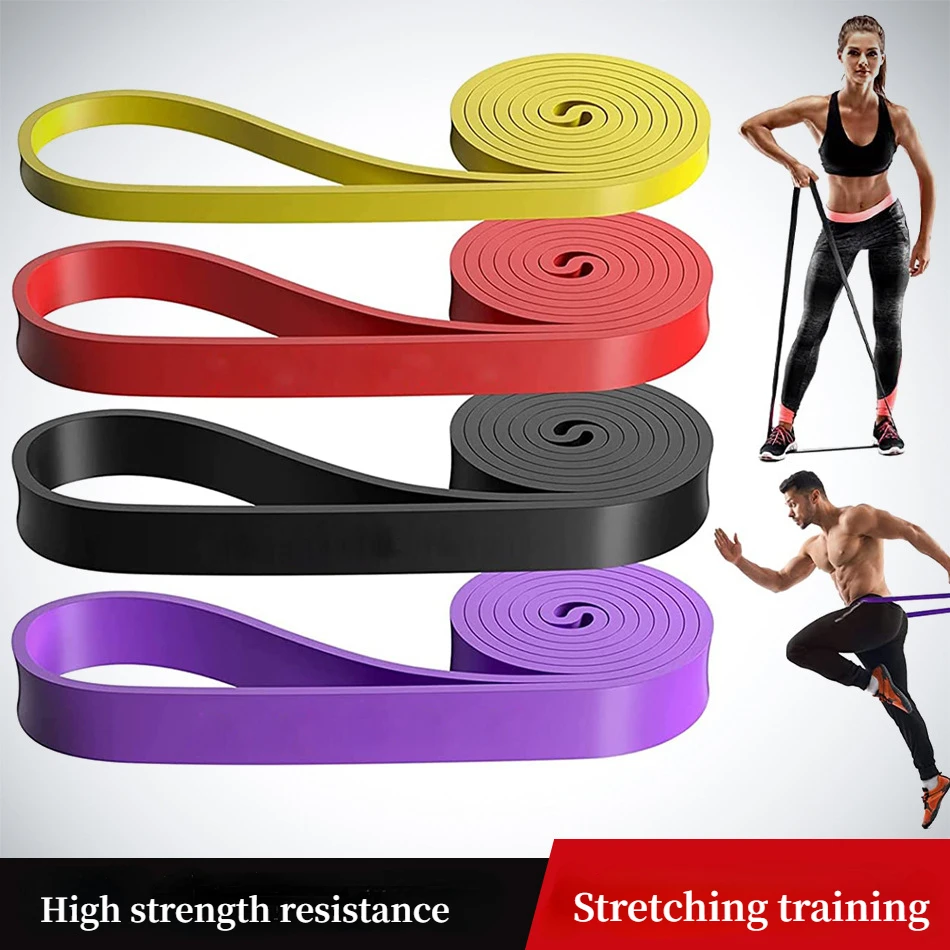 Fitness Elastic Belt Pull-ups Resistance Band Strength Training Elastic ...