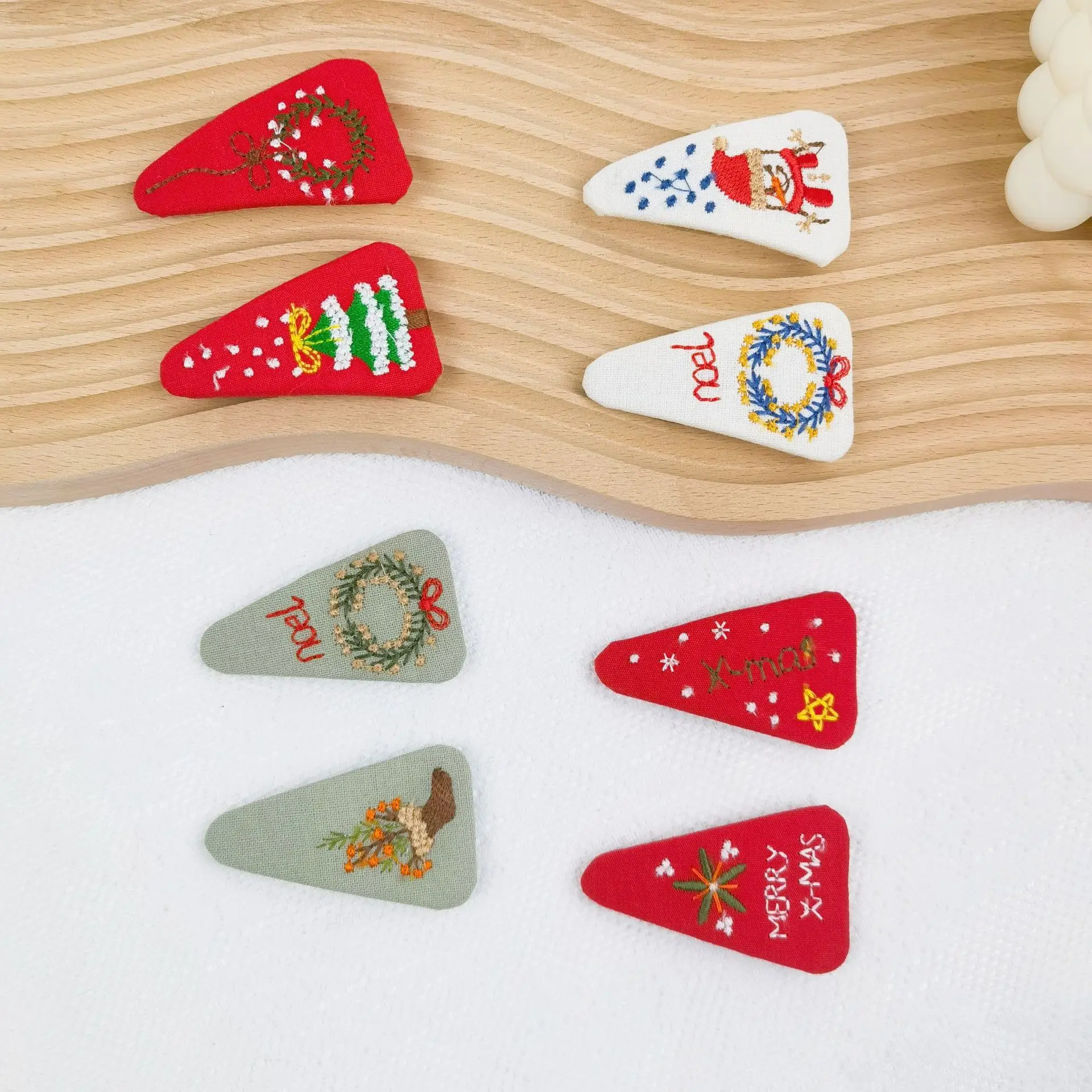 Christmas-Baby-Hair-Clips-Girls-Hairpin-Side-Clips-for-Children-Cute ...