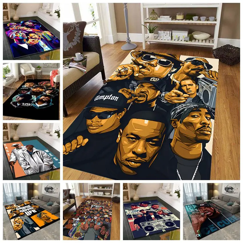 Hip-hop-Music-Star-Rectangle-Rug-Hip-hop-Music-Star-Area-Rug-Hip-hop ...