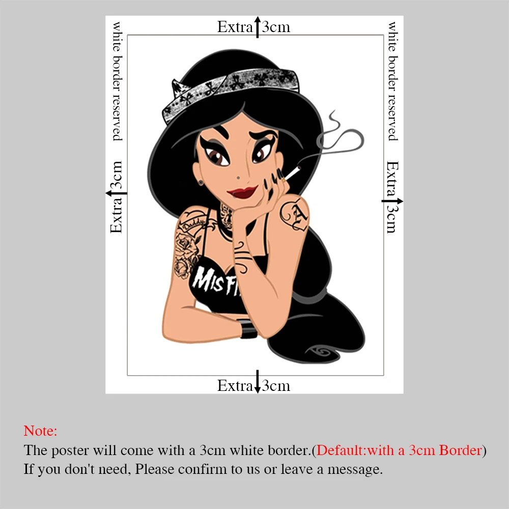 Disney Punk Princess Jasmine