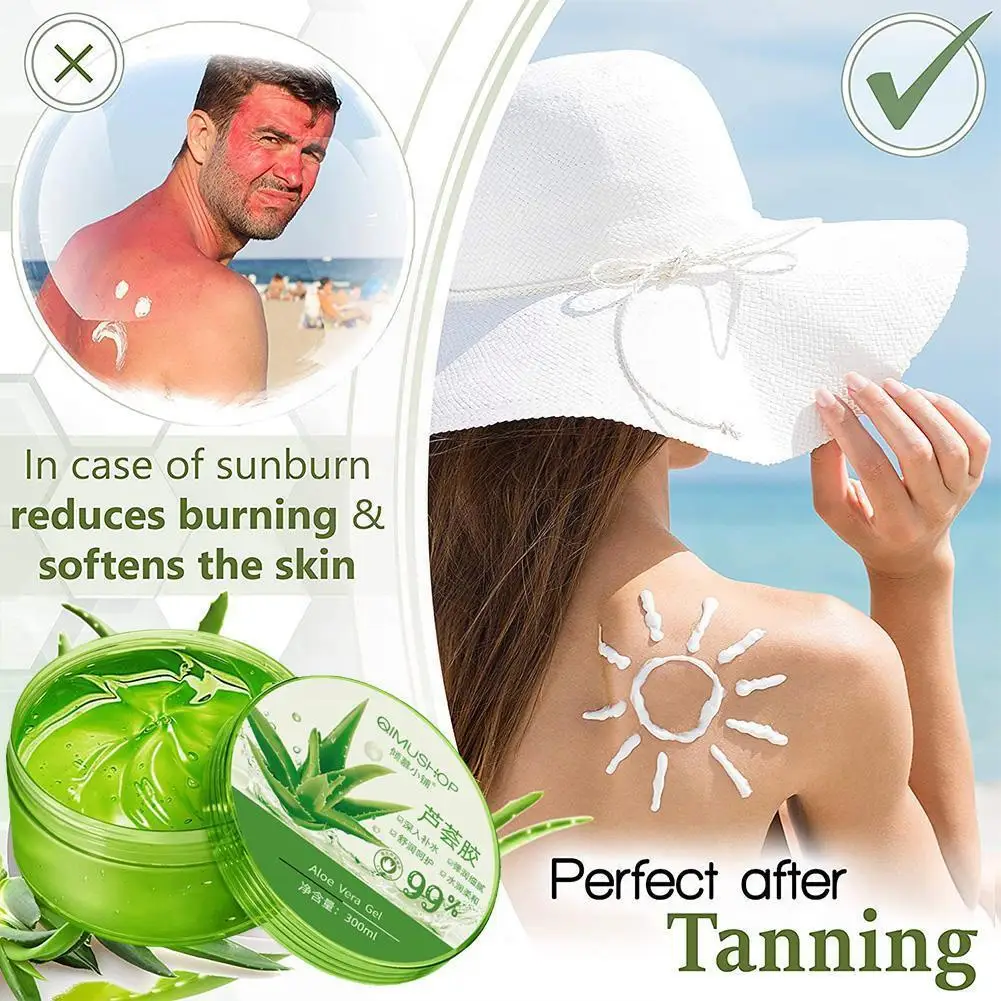 뉴 알로에 베라 젤 99 천연 페이스 크림 썬 리페어 하이 드레이팅 화이트닝 크림 제거 여드름 진정 젤 스킨 케어 R2n4