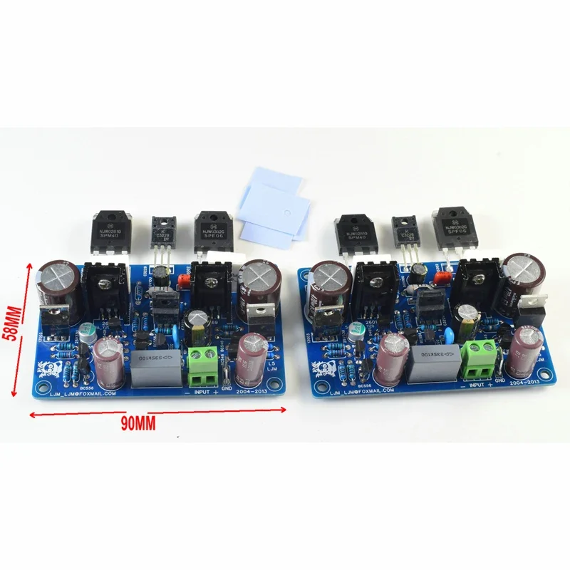 DLHiFi-2PCS-LJM-200W-ONSEMI-NJW0302G-0281G-HANDBOOK-DOUGLAS-SELF-Audio ...