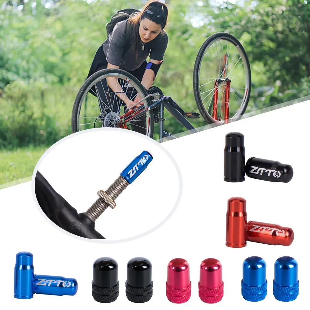 10Pcs-Aluminum-Bicycle-Tire-Valve-Cap-Ultralight-Road-Mountain-Bike ...