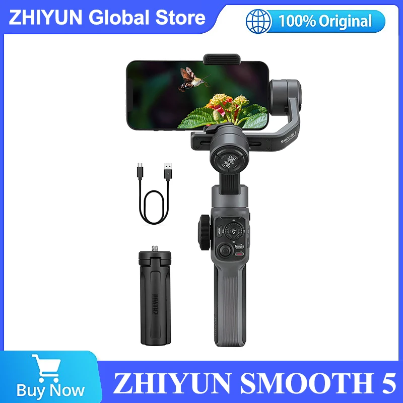 ZHIYUN-Smooth-5-3-Axis-Anti-Shake-Gimbal-Stabilizer-Handheld ...
