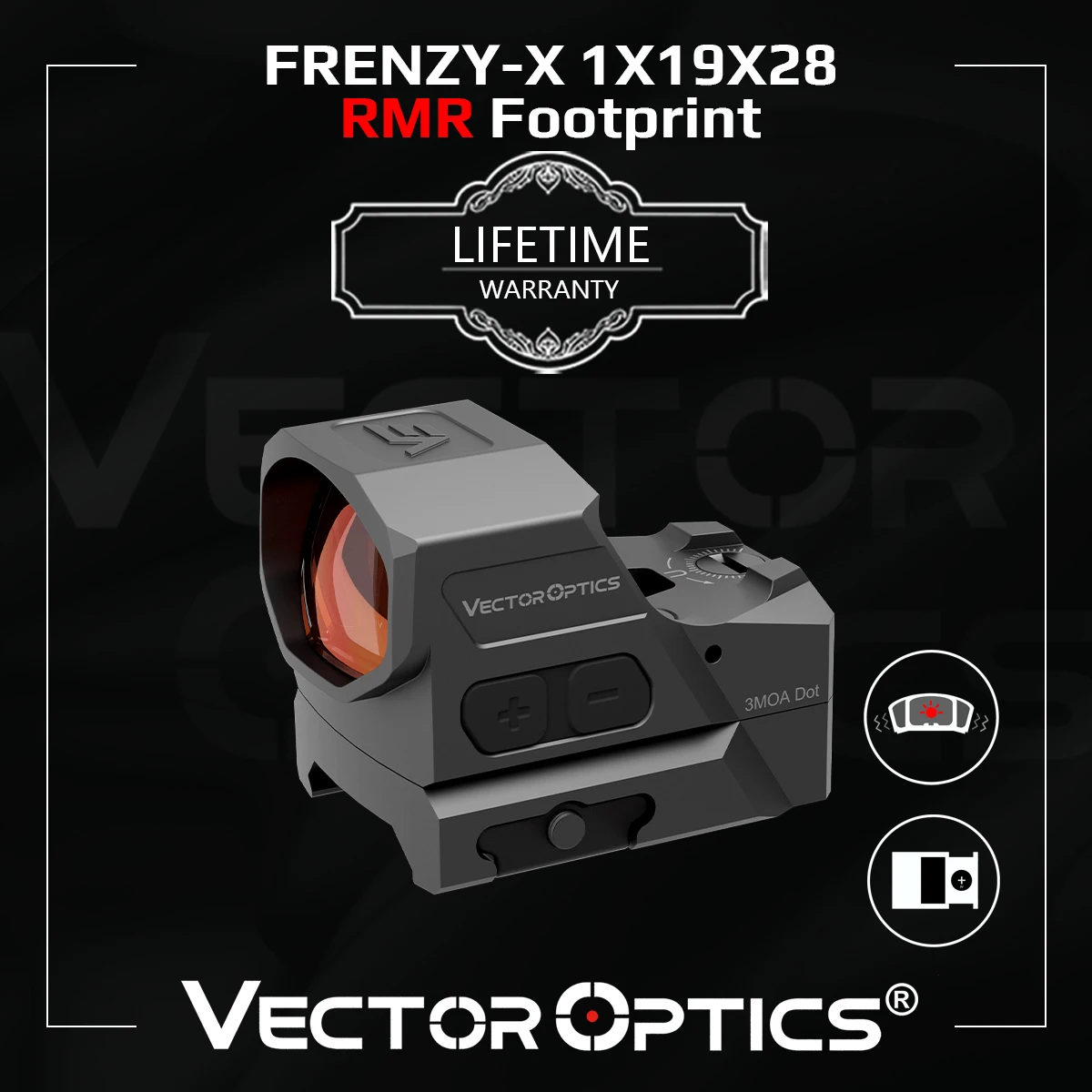 Vector-Optics-Frenzy-X-1x19x28-GenII-Pistol-Red-Dot-Sight-Made-of-7075 ...