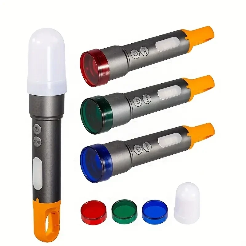 High-brightness-aluminum-flashlight-adjustable-irradiation-distance ...