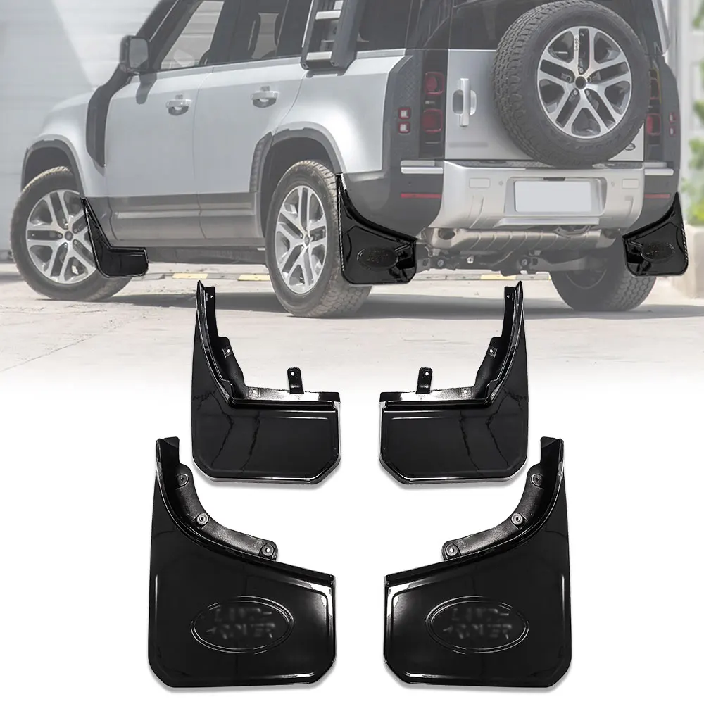 Front-Rear-Mudguard-Splash-Guards-Fender-Mudflaps-For-2020-Defender-Car ...