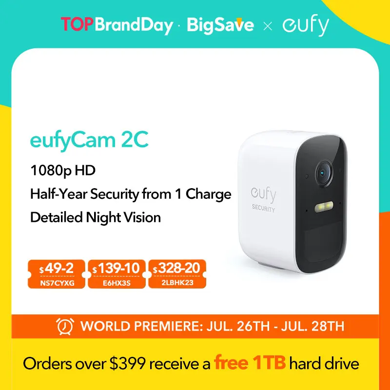 eufy-Security-eufyCam-2C-Wireless-Home-Security-Protection-180-Day ...