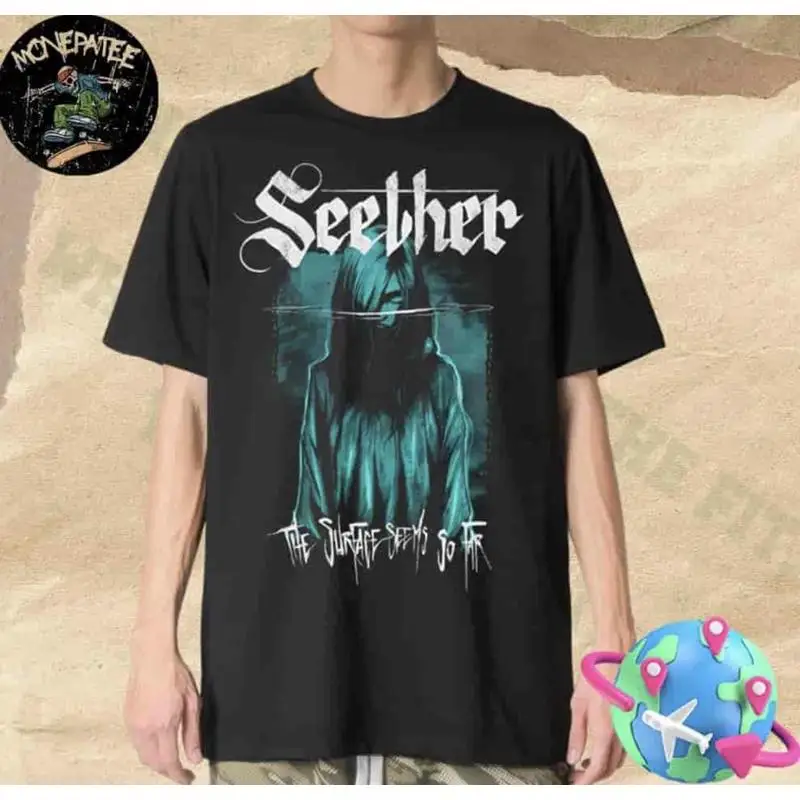 Seether The Surface Seems So Far Tour 2025 T Shirt - AliExpress 200000343