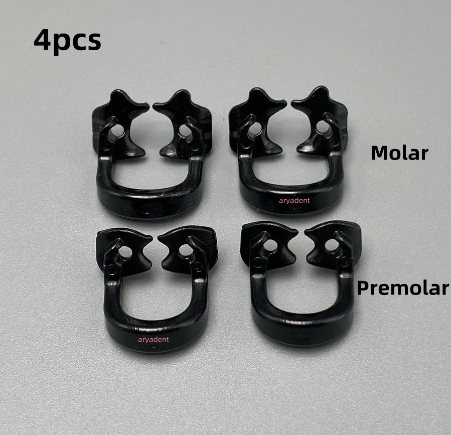 Dental Rubber Dam Clamps For Molar Premolar Teeth Kerr Style Soft Resin ...