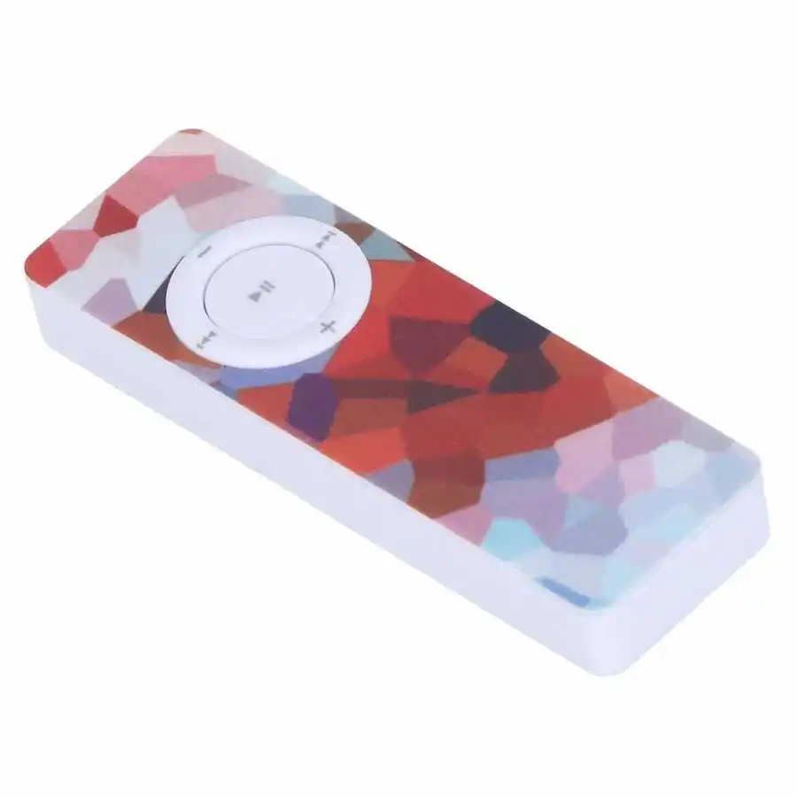 LECTEUR MP3,Rouge--Lecteur de musique MP3 Portable, haut parleur ...