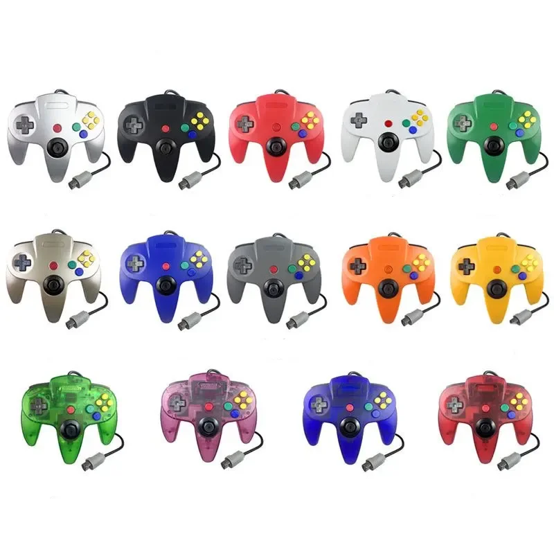 14-Colors-For-N64-Controller-Classic-Wired-Remote-Control-Gamepad ...