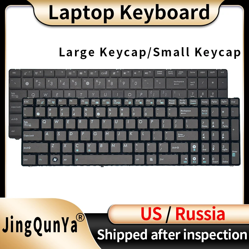 US-RU-Russian-Laptop-Keyboard-For-ASUS-N53S-K52D-X53S-X54H-X55V-A52jc ...