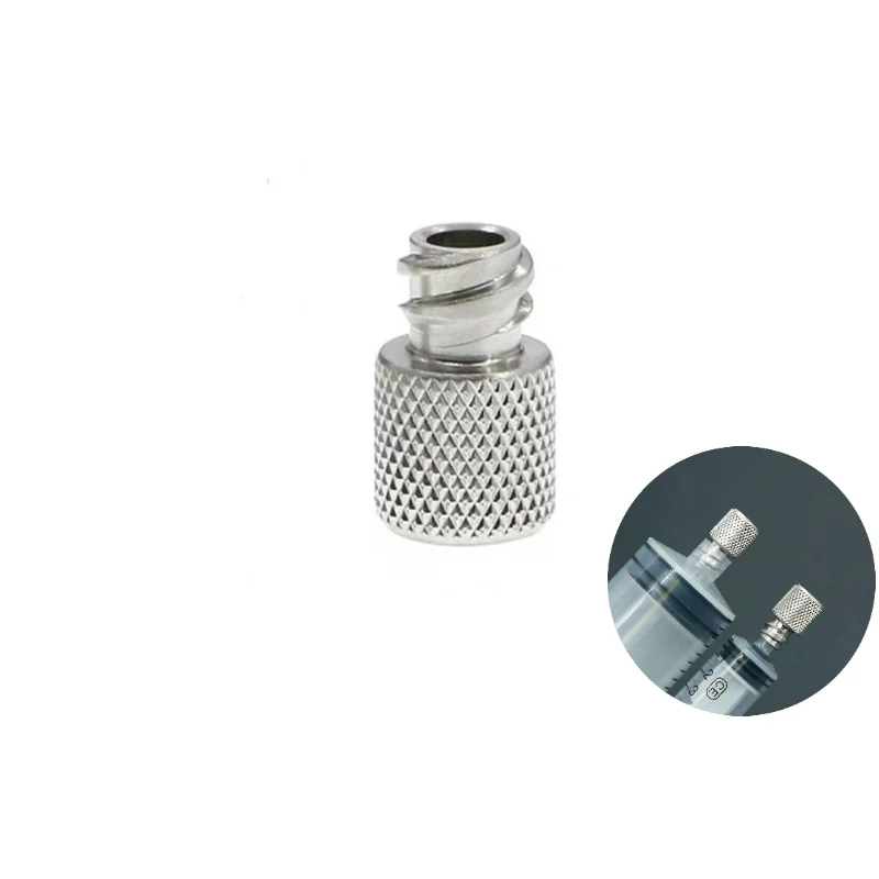 Stainless-Steel-Female-Luer-Lock-Cap-Luer-Lock-Syringe-Cap-Liposuction ...