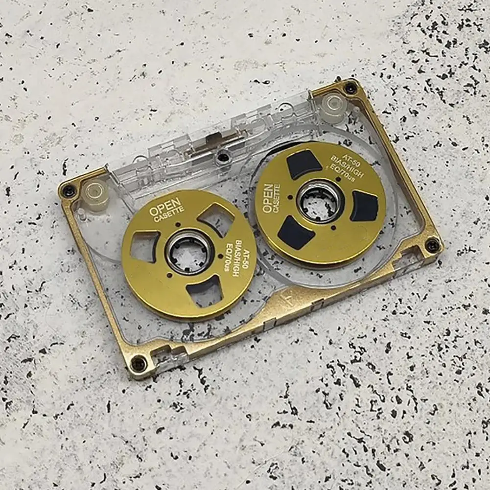 DIY-Homemade-Reel-Reel-Cassette-Tape-With-Box-Metal-Mini-Market-Can ...