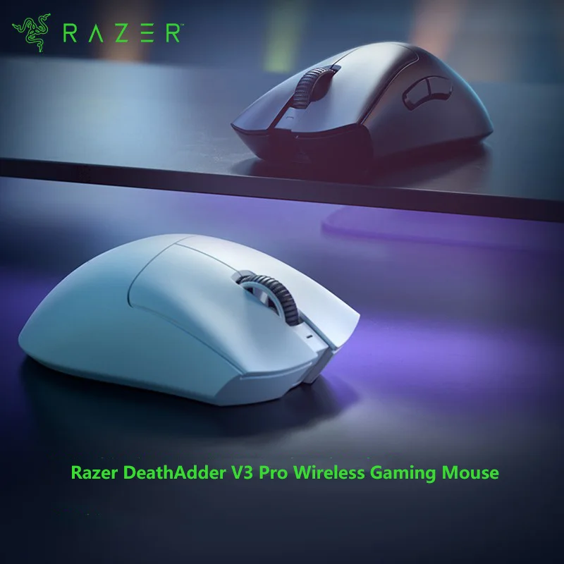 Razer-rat-n-inal-mbrico-DeathAdder-V3-Pro-para-juegos-dispositivo-Ultra ...