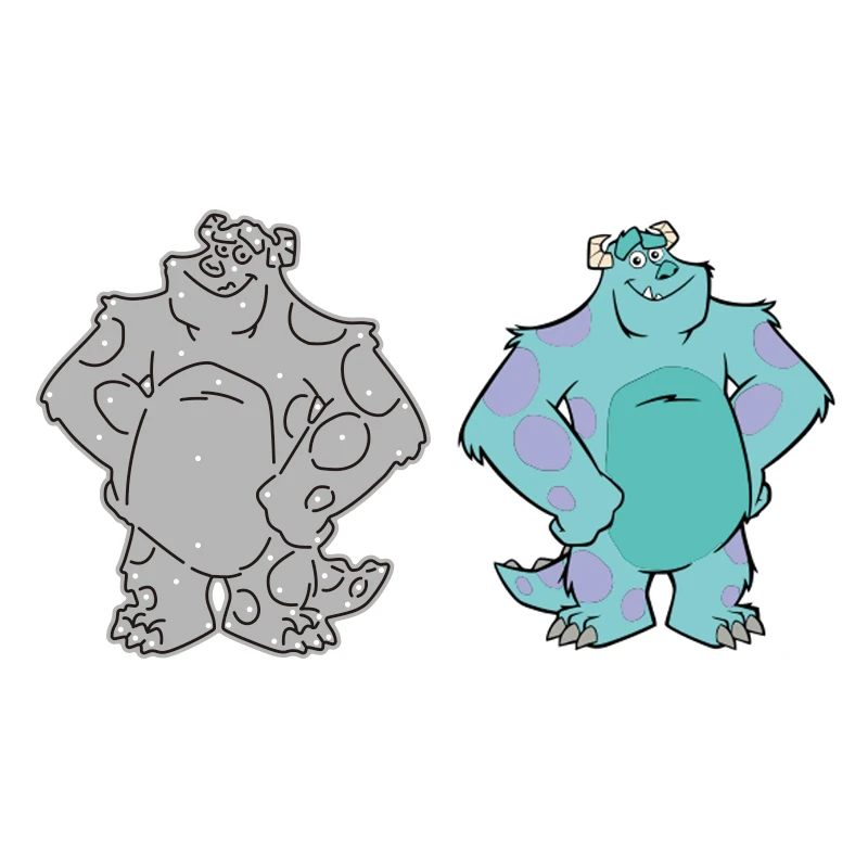 Disney-Sully-Monsters-Cutting-Dies-Monsters-University-Diecut-For-DIY ...