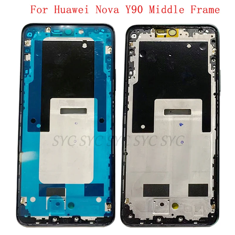 Middle-Frame-Housing-LCD-Bezel-Plate-Panel-For-Huawei-Nova-Y90-Phone ...