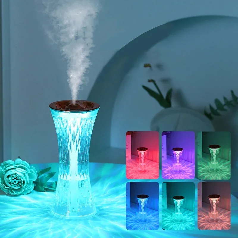 270ml-Portable-Mini-Small-Waist-Humidifier-Table-LED-Lamp-Air ...