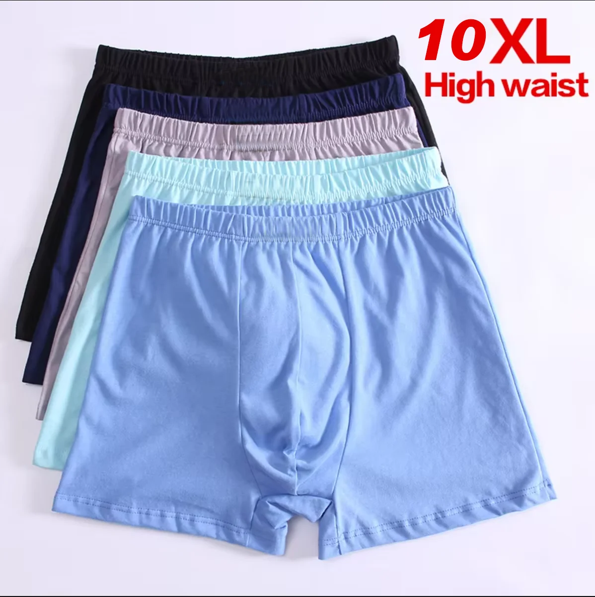 5pcs/lot Men's Boxer Pantie Underpant plus size XXXXL large size shorts ...