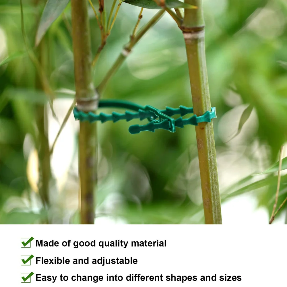 Tuteur - lien - attache,Câble en fil plastique autobloquant,attaches ...