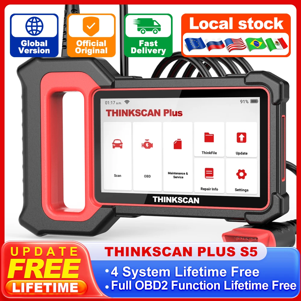 THINKCAR-THINKSCAN-PLUS-S6-S5-OBD2-Scanner-Engine-Transmission-Car ...