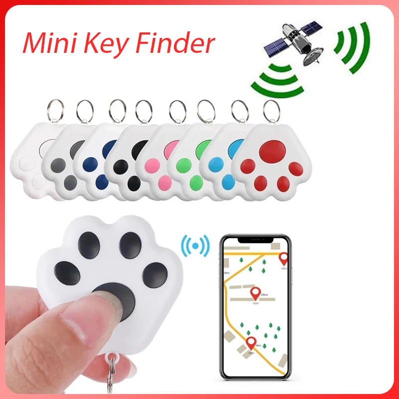 Mini Wireless Bluetooth Tracker Keys Finder Smart Anti-Lost Device GPS ...