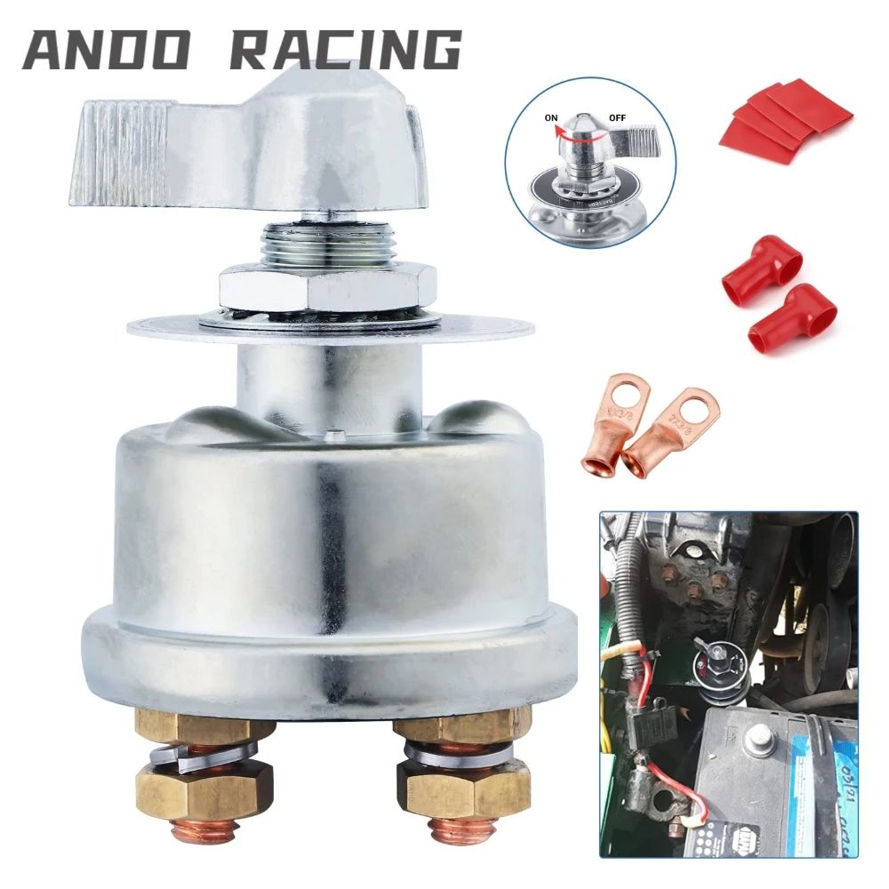 1000A Master Battery Disconnect Kill Switch Relays High Current Cut Off ...