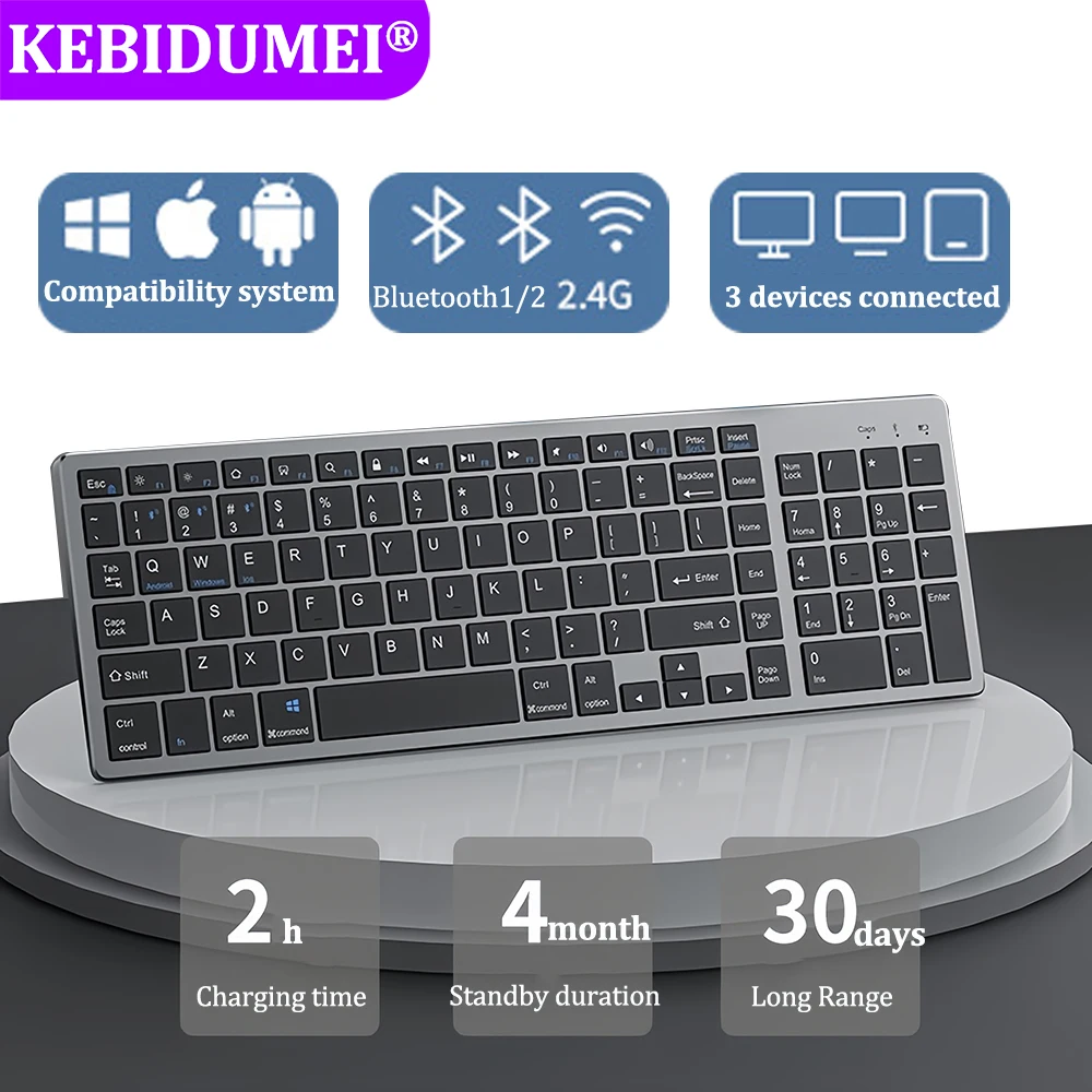 Dual-Bluetooth-Keyboard-2-4G-Wireless-Keyboard-102-Keycaps-USB-C ...