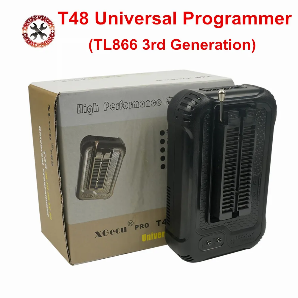 Original T48 Programmer Xgecu TL866II Plus TL866 Universal Minipror Adapters EMMC Bios High ...
